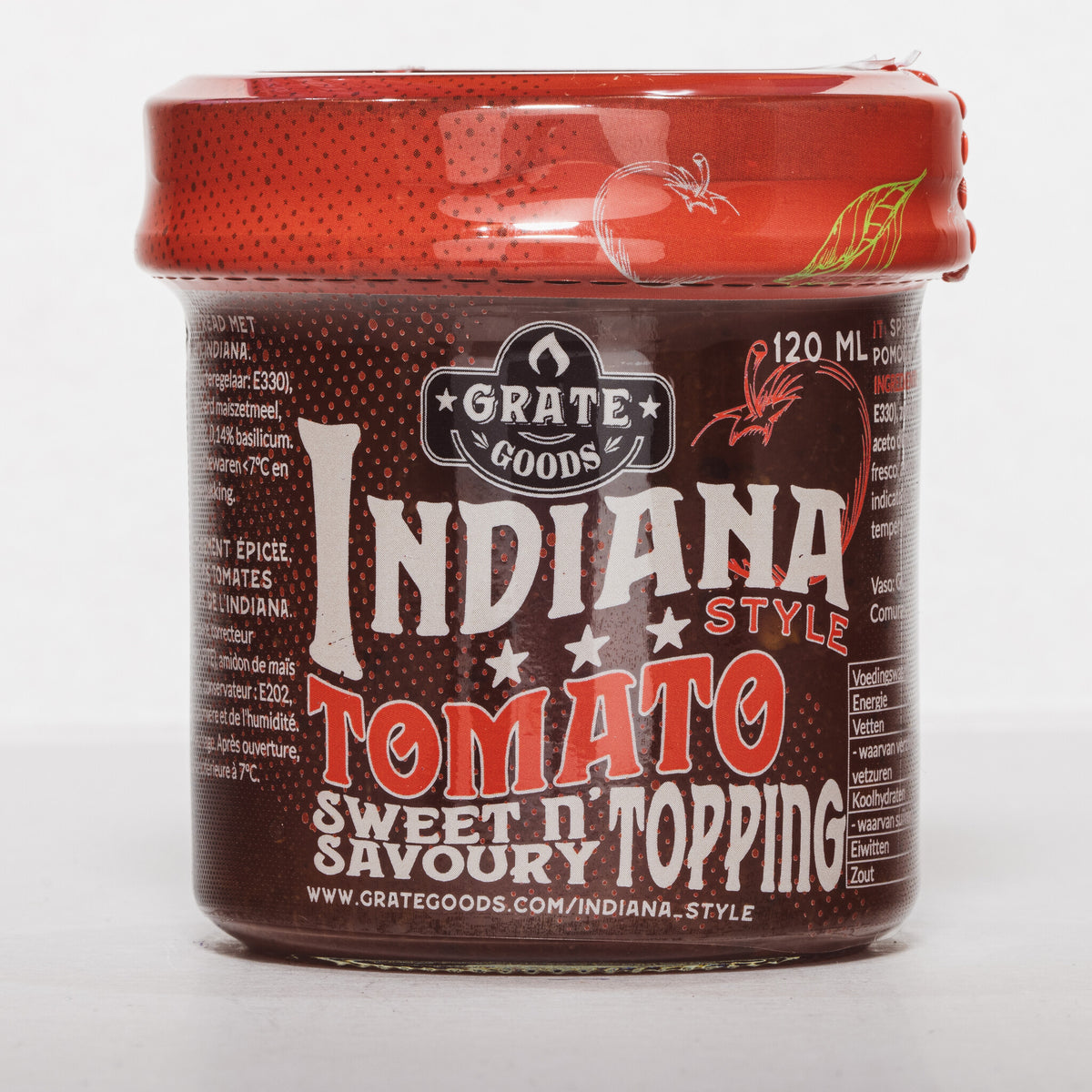 Grate Goods - Indiana Tomato Savoury Topping - 120 ml| KamadoBBQ